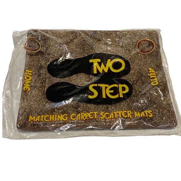 Other | Vintage Brown Two Step Carpet Scatter Mat For Autohome Nos Made ...